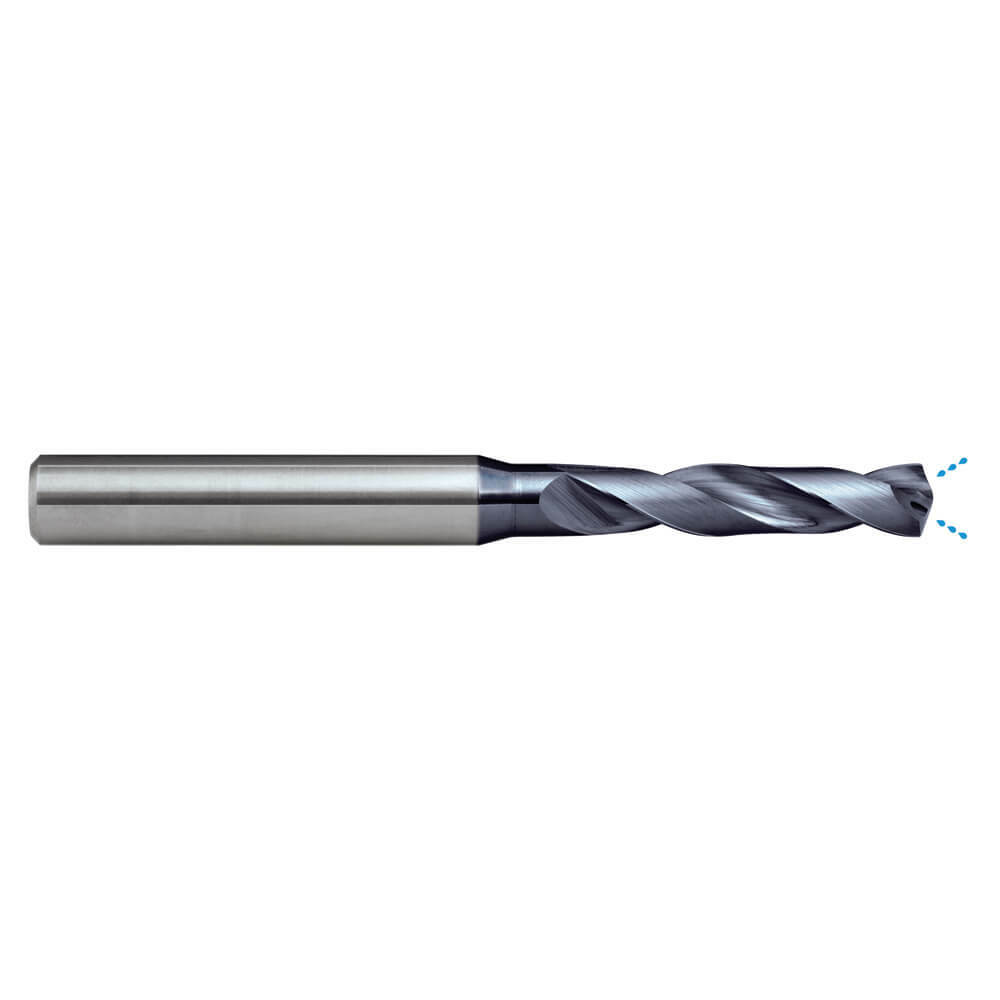 Sutton D3290520 5.2mm Carbide Drill Bit 3xD R30 N IK VHM AlCrN Sutton Tools