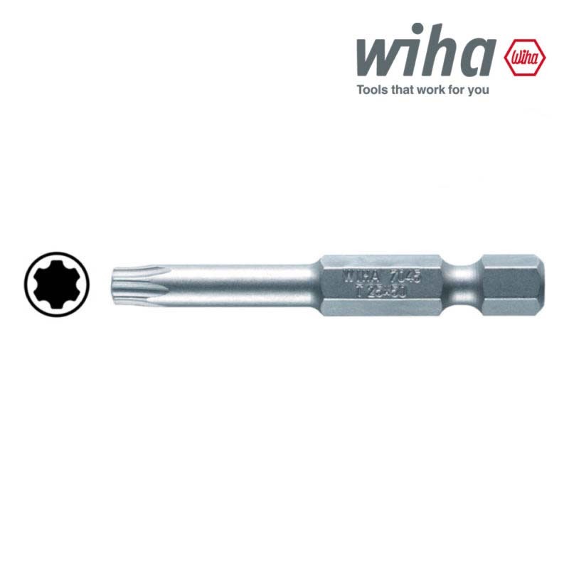 Wiha 27IP x 50mm Torx Plus Power Insert Bit 1 4 Hex